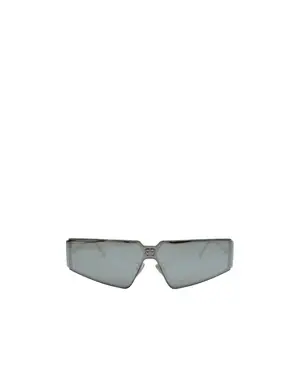 Balenciaga Logo Sunglasses - Gray
