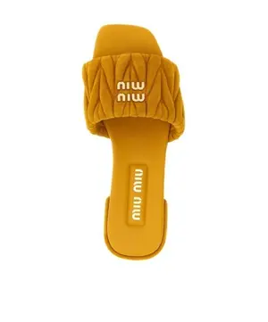Miu Miu Open-toe Slip-on Sandals