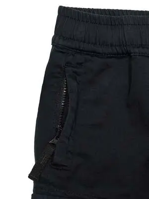 Stone Island Compass-badge Tapered Cargo Trousers - Blue