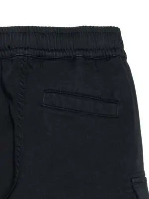 Stone Island Compass-badge Tapered Cargo Trousers - Blue