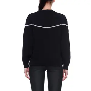 Emporio Armani Embroidered Logo Cotton Jumper