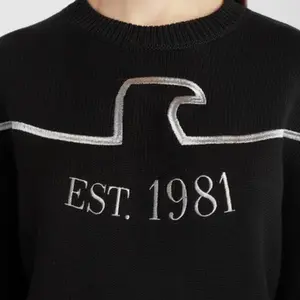 Emporio Armani Embroidered Logo Cotton Jumper