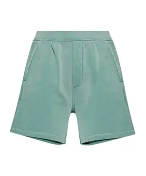 Dsquared2 Embroidered Logo Sweat Shorts - Green