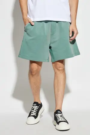 Dsquared2 Embroidered Logo Sweat Shorts - Green