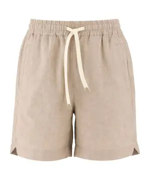 Eleventy Elastic Waist Bermuda Shorts - Nude