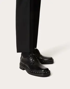 Valentino Garavani Rockstud M-way Derby Shoes
