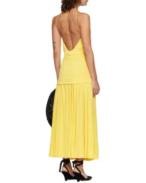 Jacquemus Abiha Dress - Yellow