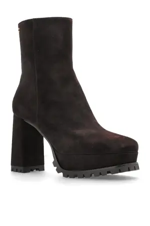 GIANVITO ROSSI Harlem Square Toe Ankle Boots - Brown