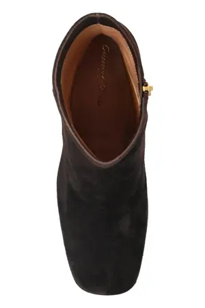 GIANVITO ROSSI Harlem Square Toe Ankle Boots - Brown