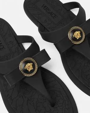 Versace Ribbon Flip Flops