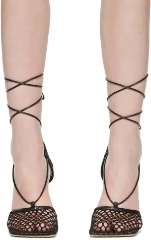 Bottega Veneta Stretch Lace-up Sandals