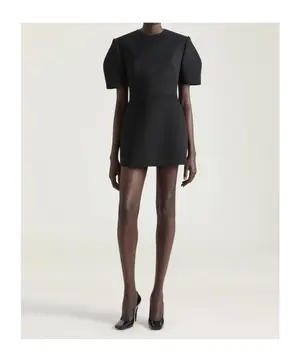 Givenchy Cocoon Mini Dress In Wool