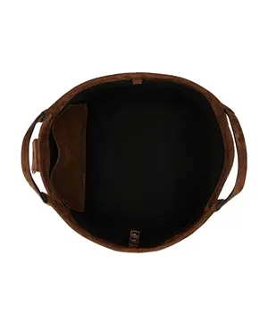 ROGER VIVIER Suede Tote Bag With Buckle Detail