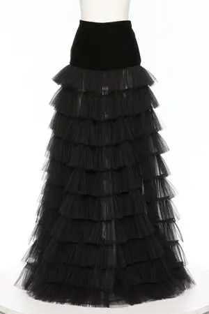 Valentino Garavani Tiered Tulle Skirt