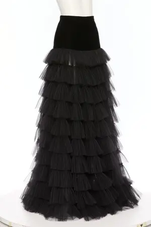 Valentino Garavani Tiered Tulle Skirt