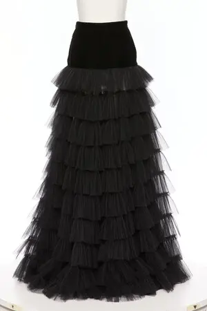 Valentino Garavani Tiered Tulle Skirt
