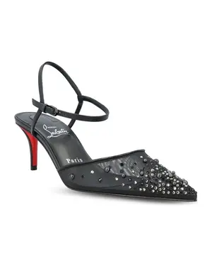 CHRISTIAN LOUBOUTIN Embellished Pointed-toe Pumps