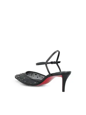 CHRISTIAN LOUBOUTIN Embellished Pointed-toe Pumps