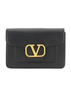 Valentino Garavani Vlogo Signature Clutch Bag - Black