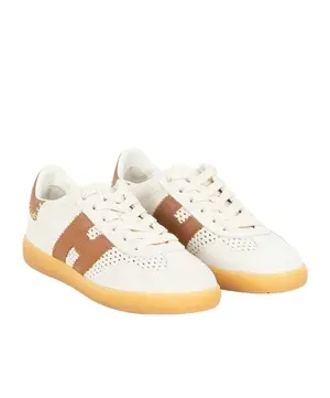 Hogan Logo Patch Lace-up Sneakers