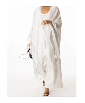 Brunello Cucinelli Long Lurex Cape