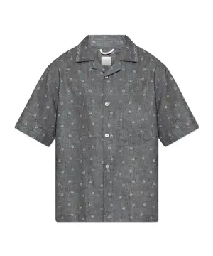 Eleventy Short Sleeved Shirt - Grey