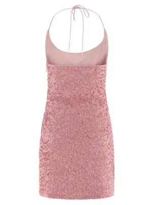 Balmain Embellished Sequined Mini Dress