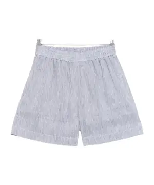 Brunello Cucinelli Striped Elasticated Shorts