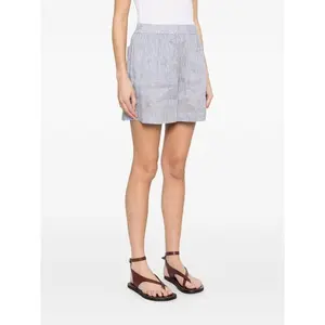 Brunello Cucinelli Striped Elasticated Shorts