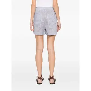 Brunello Cucinelli Striped Elasticated Shorts