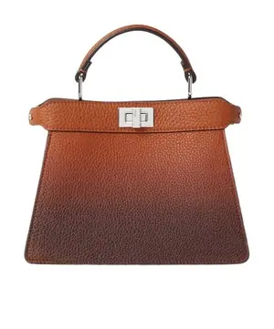 Fendi Leather Bag - Gradient Brown
