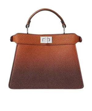 Fendi Leather Bag - Gradient Brown