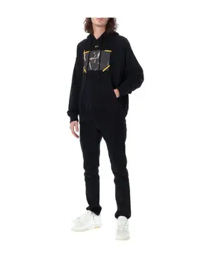 Off-White Arrows Caravaggio Print" Hoodie