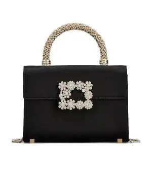 ROGER VIVIER Embellished Foldover Top Tote Bag