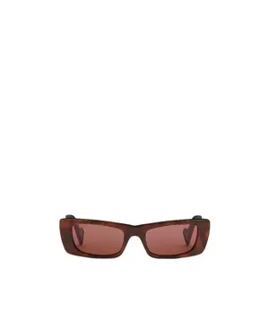 Gucci Rectangular Frame Sunglasses