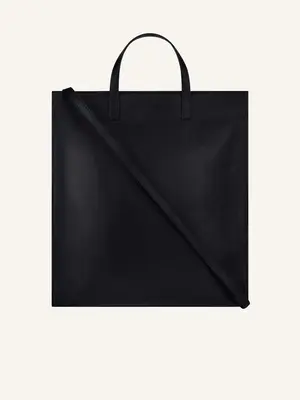 COURREGES Ac Tote Bag In Smooth Calf Leather