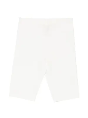 TOTEME Knit Capri Shorts - Off White