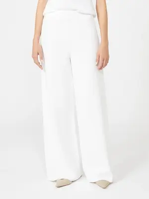 Max Mara Elastic Waist Straight Leg Trousers