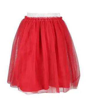 IL GUFO Glitter Detailed Tulle Skirt