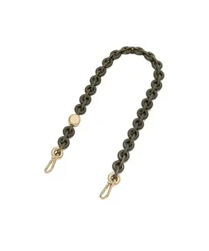Loewe Donut Chain In Calfskin - Deep Khaki