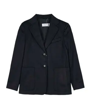 Max Mara Tailored Long Sleeve Blazer - Black