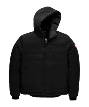 Canada Goose Zip-up Hooded Jacket - Black