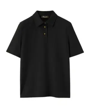 Loro Piana Colmegna Wool Polo T-shirt