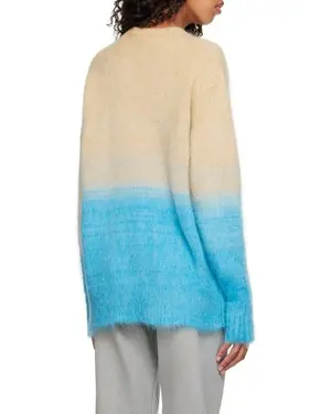 Off-White Helvetia Logo Intarsia-knit Jumper