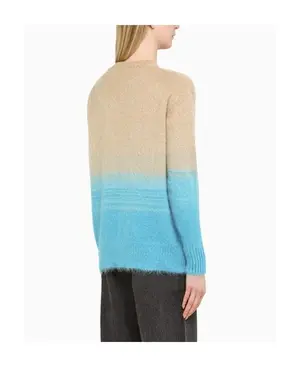 Off-White Helvetia Logo Intarsia-knit Jumper