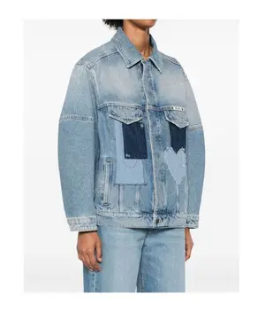 Moschino Patchwork Denim Jacket