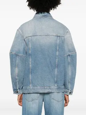 Moschino Patchwork Denim Jacket