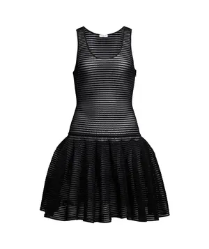 Alaïa Short Crinoline Knit Dress