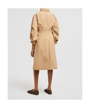 Moncler Nantes Hooded Parka - Light Brown