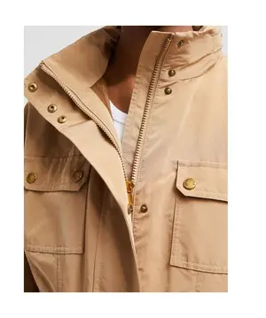 Moncler Nantes Hooded Parka - Light Brown